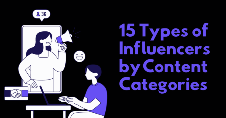 15 Types of Influencers by Content Categories - Creable